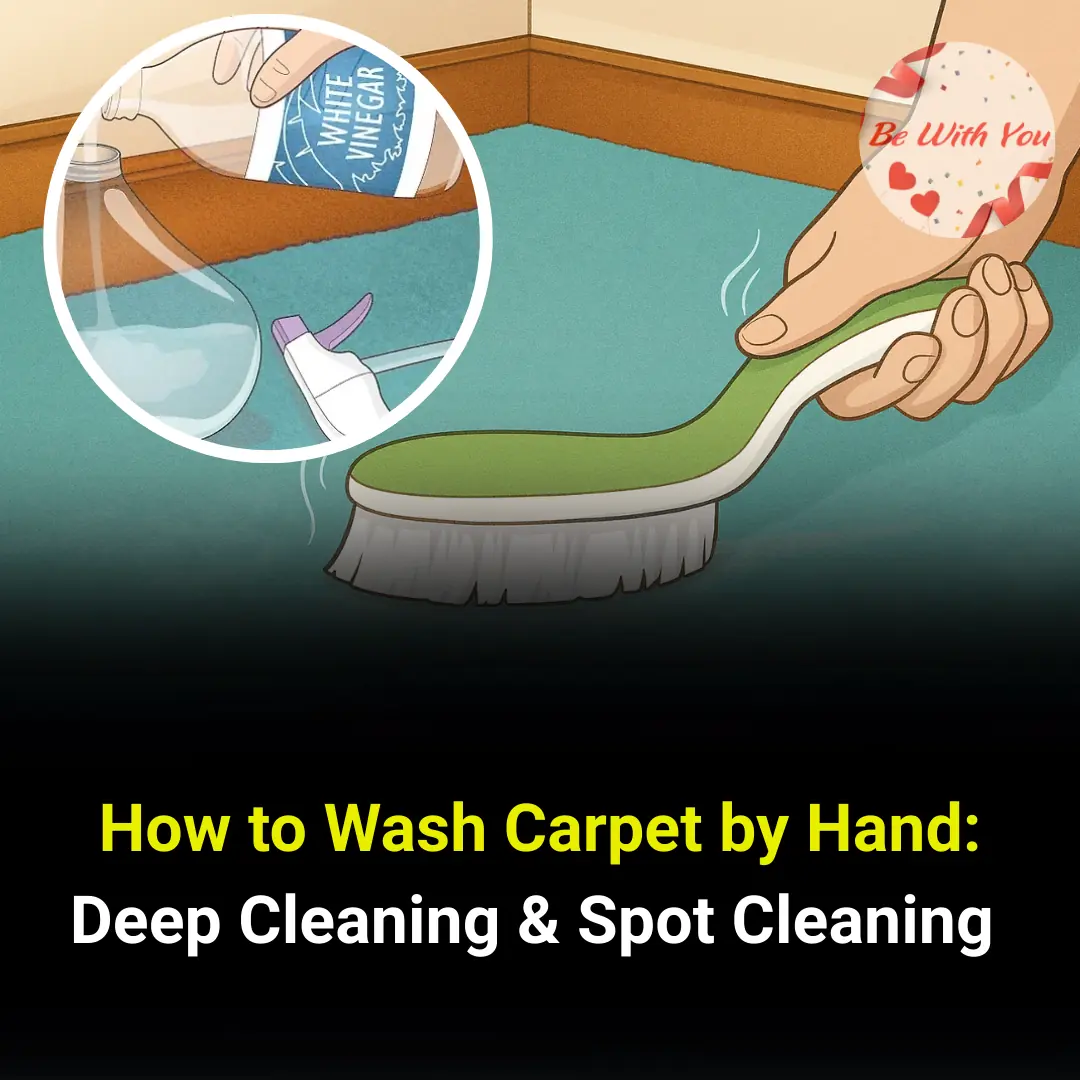 How to Wash Carpet by Hand: Deep Cleaning & Spot Cleaning