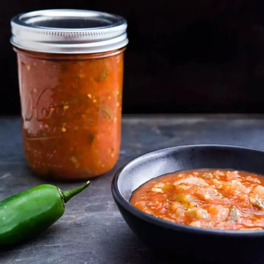 Canned Tomato Salsa