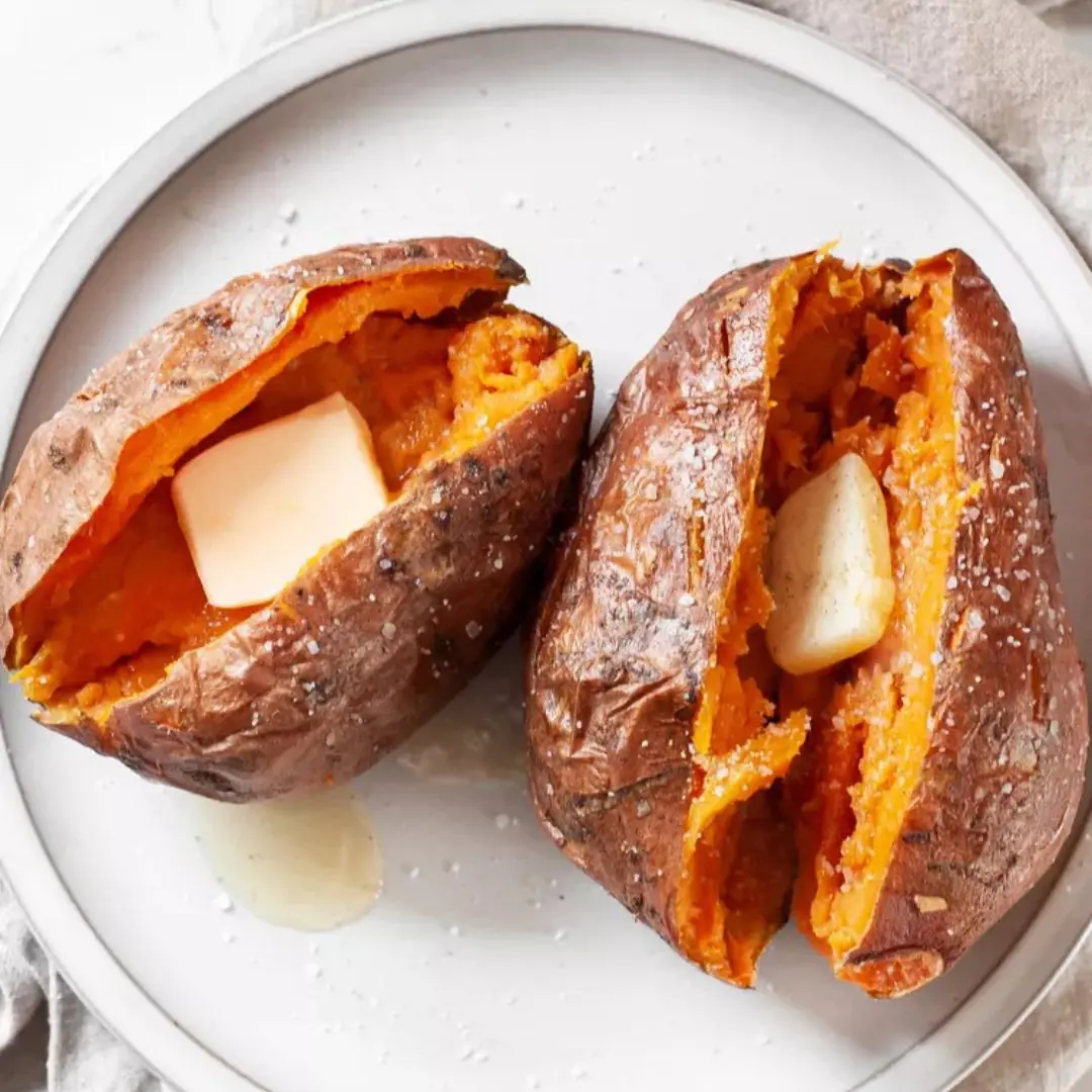 Microwave Sweet Potato