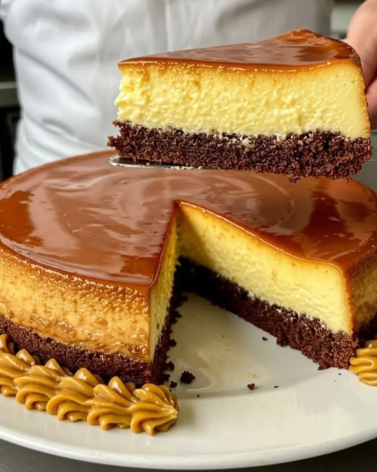 🍫🍮 Homemade Chocoflan: The impossible cake that always surprises! 😍
